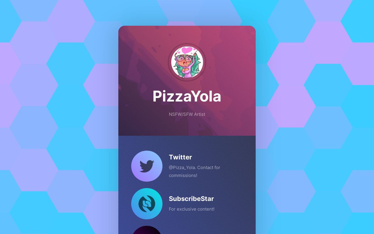 Card PizzaYola